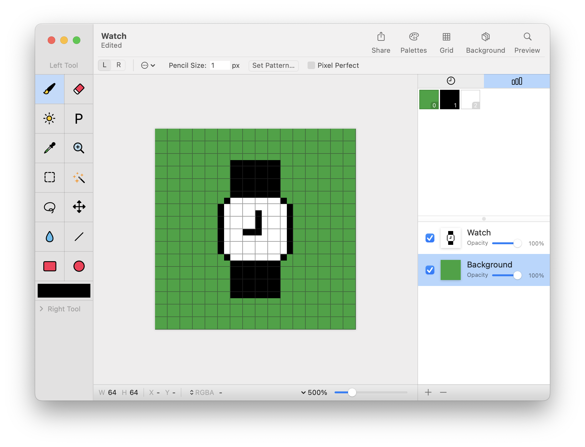 Grid And Alignment Crosshair Pixen Documentation